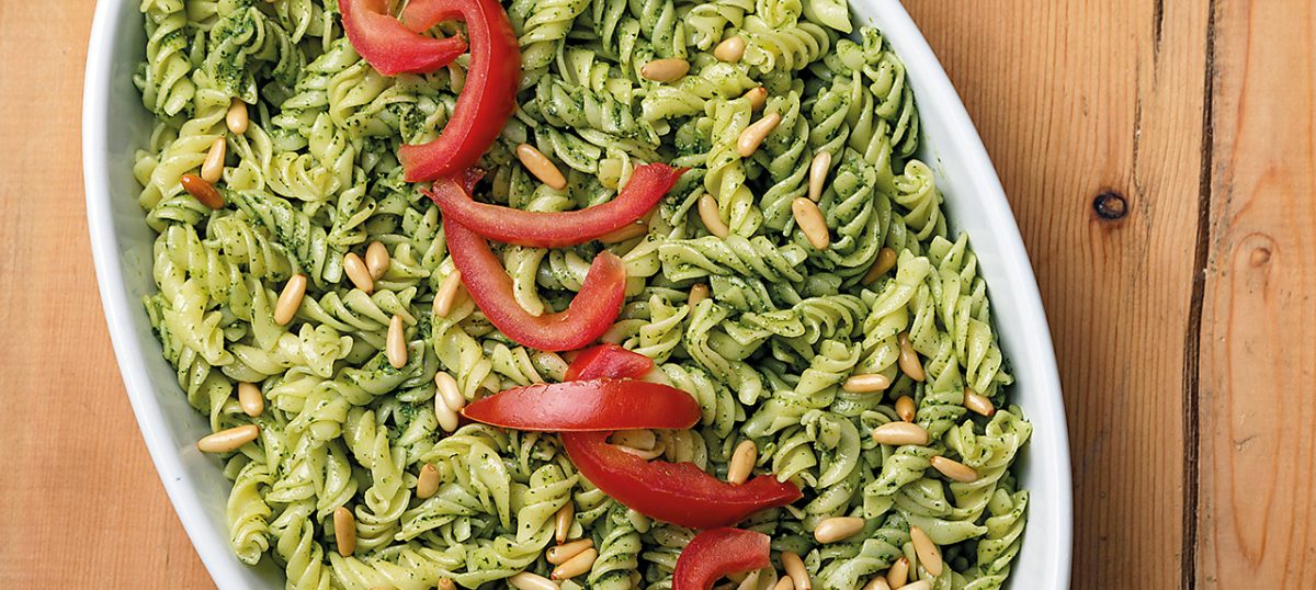 Basil Spinach Pasta - Taste & Flavors