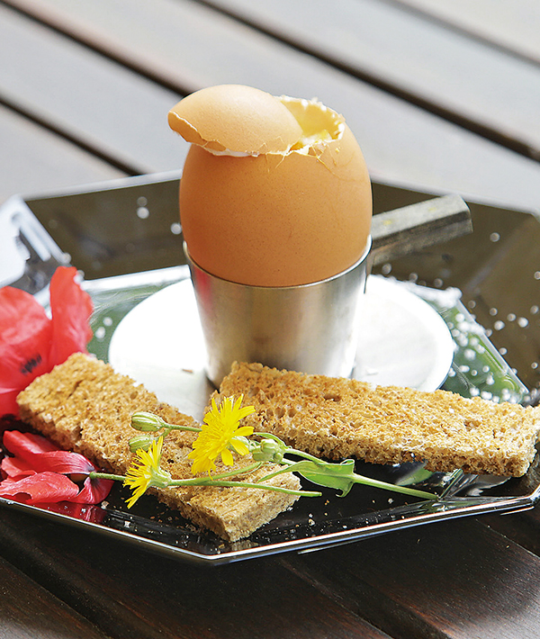 Quick & Easy Boiled Egg & Toast recipe by Chef Patrick Burat