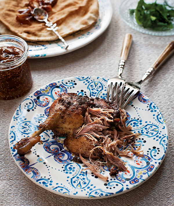 Duck With Fig Jam recipe BY THE JEWELLED KITCHEN