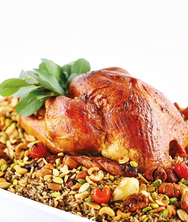 oriental turkey recipe by chef Maroun Chedid Taste & Flavors