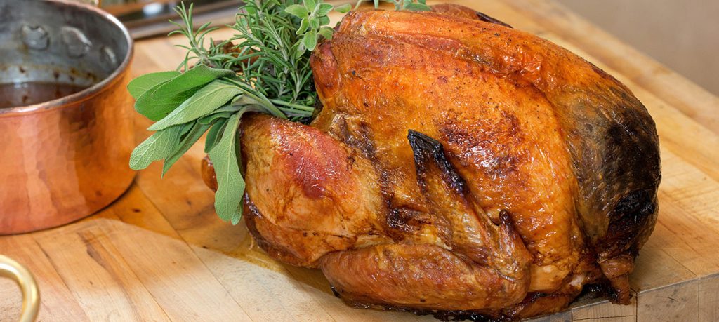Whole Roasted Young Turkey recipe by Chef Hussen Hadid