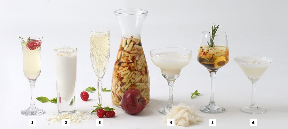 Winter White Cocktails