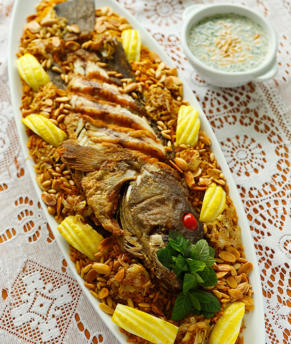 Sayadieh with Saffron - Taste & Flavors