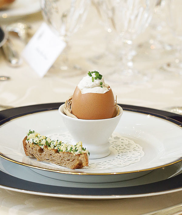 Sichuan Pepper Cracked Egg Mimosa Mouillette - Taste & Flavors