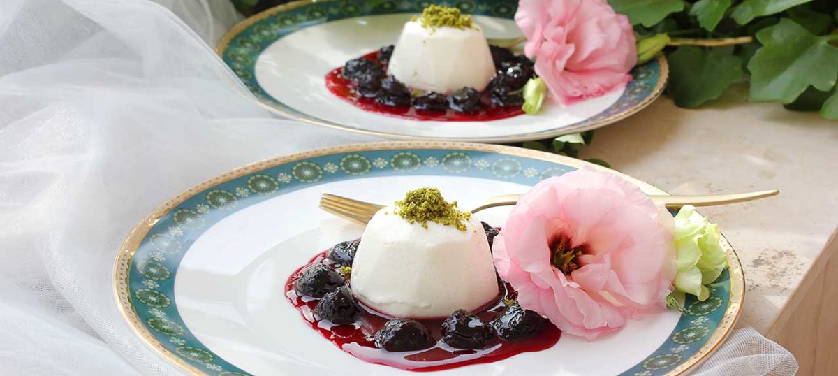 Ashtaleyye with Cherry Jam
