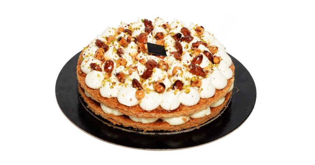 Mille Feuille Kashta Pistachio - by Taste & Flavors