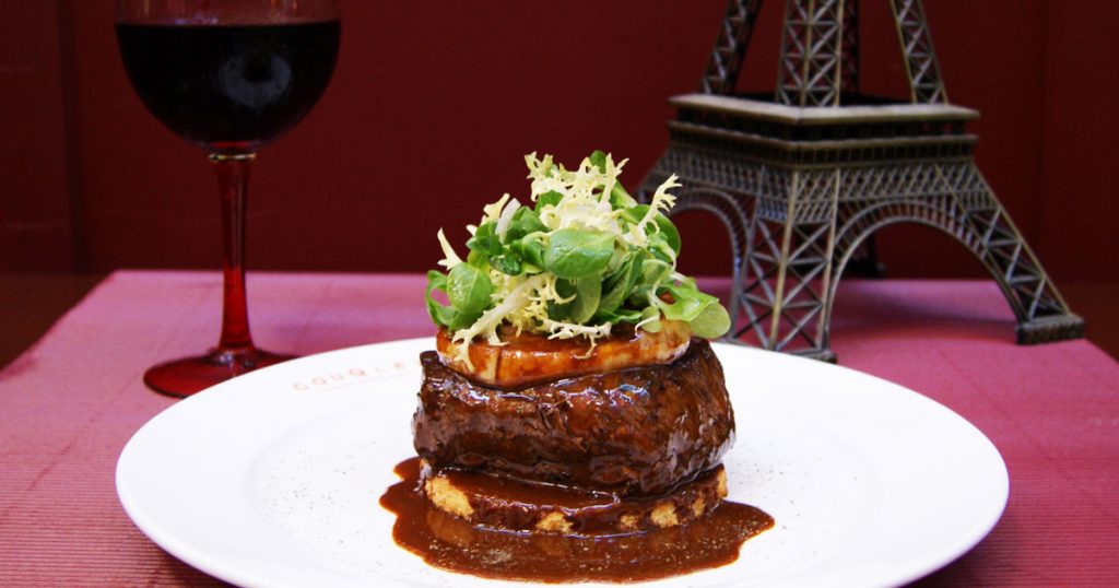 Black Angus Beef Filet Rossini Style