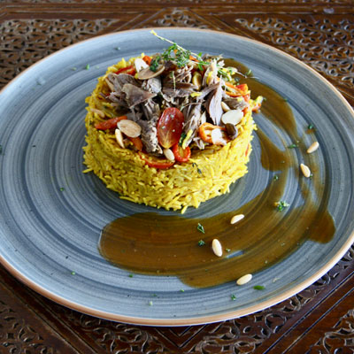 Shrimp Potato & Avocado Salad by Chef Souheil Ghazal Taste & Flavors