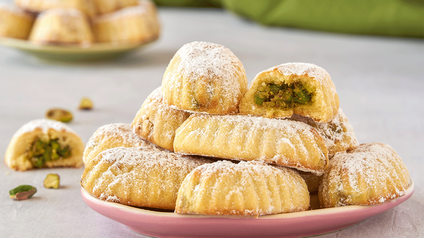 pistachio maamoul recipe