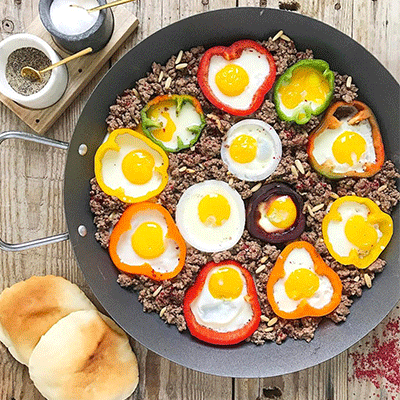 Eggs-in-vegetable-rings-square - Taste & Flavors