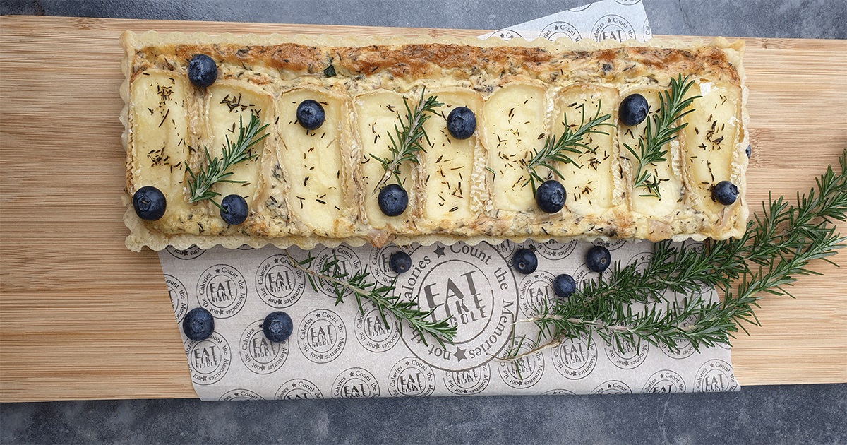 Healthy Quiche with Cheeses, Ham and Porcini by Eat Like Nicole