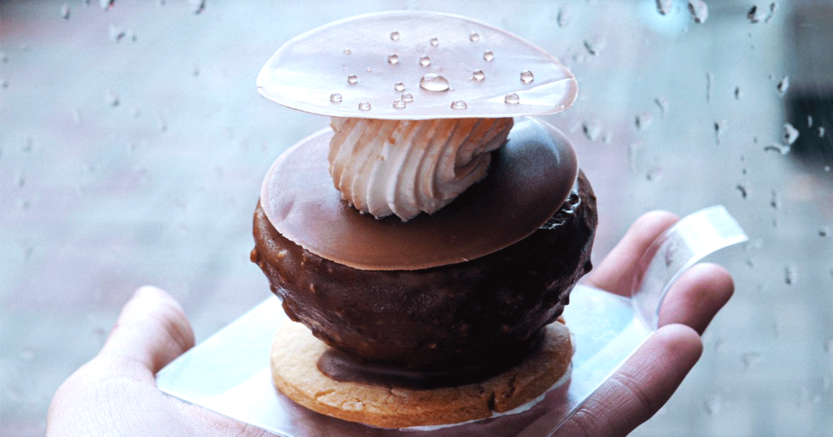 Entremet Biskit Butter Speculoos With Vanilla dessert recipe