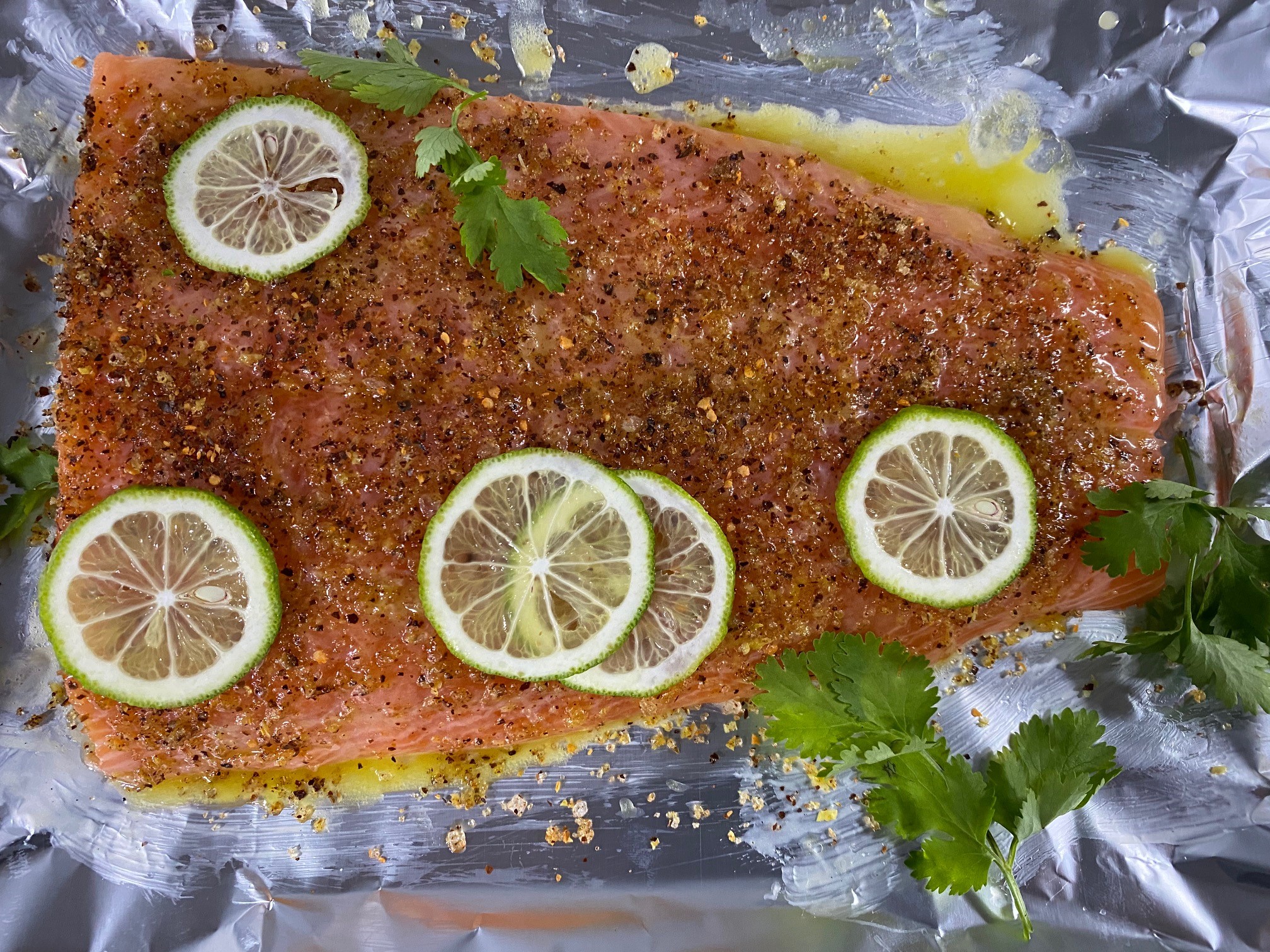 Oven-Baked Salmon recipe by Aref Saade owner of Shogun LoungeTF hard ...