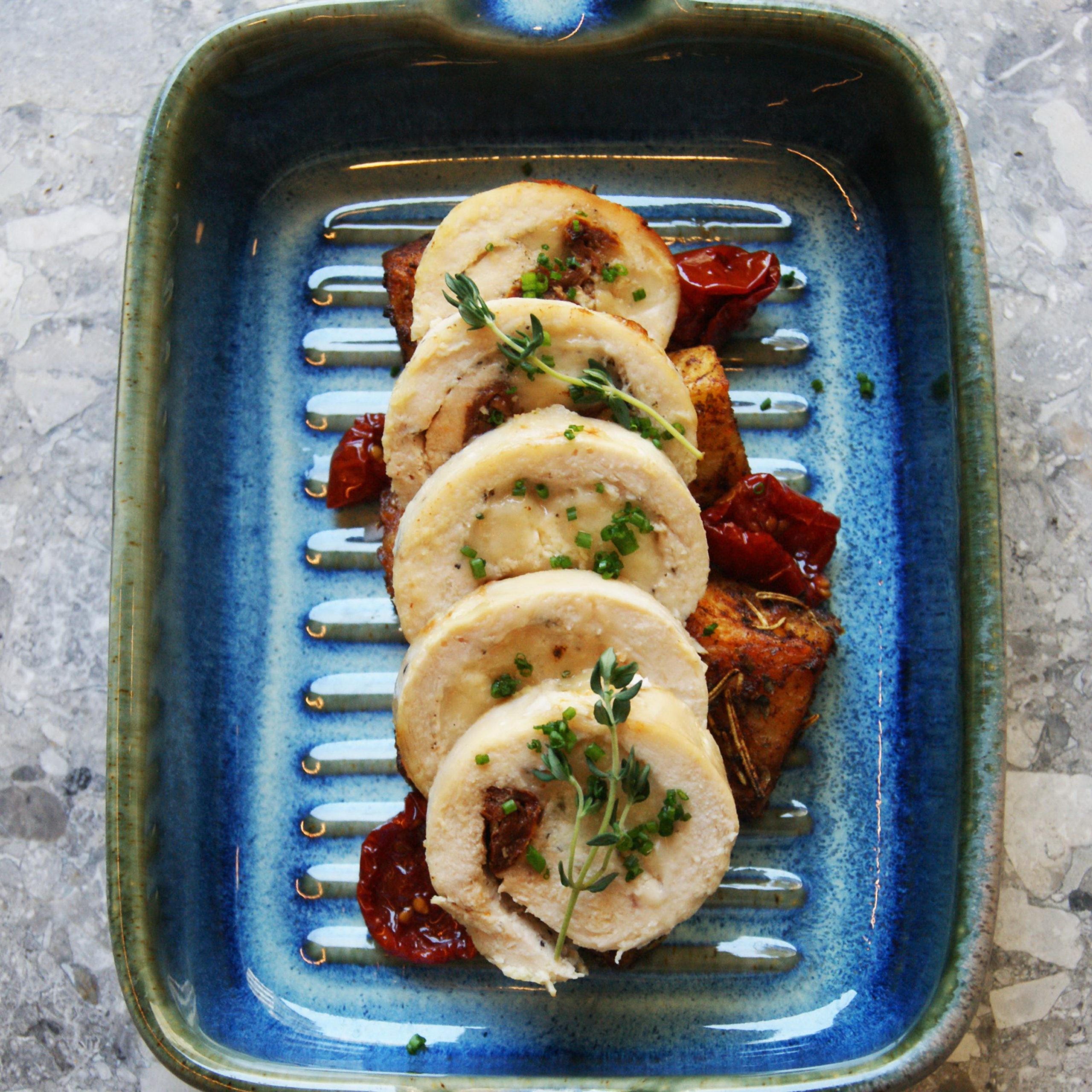 Crispy Chicken Éclair recipe by Noushkalicious
