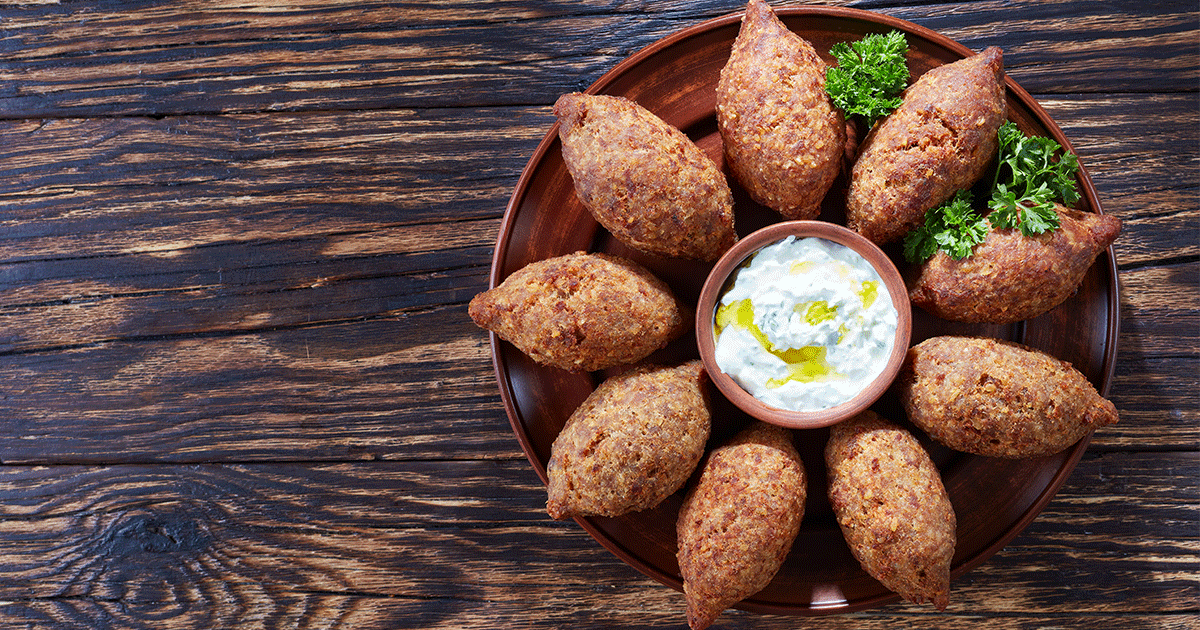 Vegetarian kibbeh recipes by from The Food Heritage Foundation