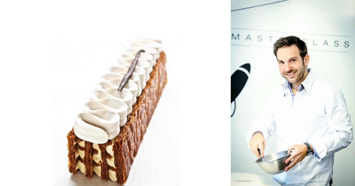 French Master Pastry Chef Christophe Michalak, TV presenter and author