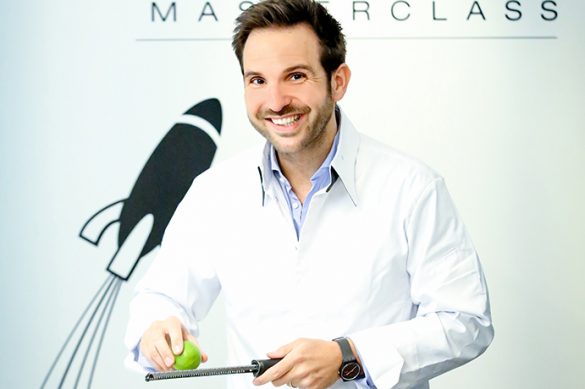 French Master Pastry Chef Christophe Michalak, TV presenter and author