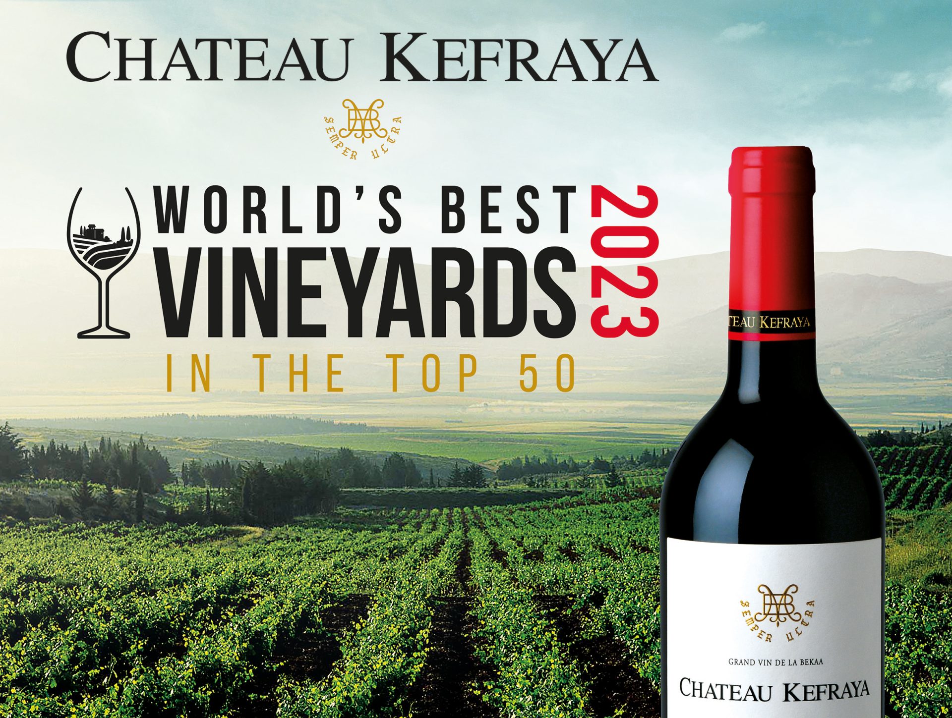 Chateau Kefraya makes the list of The World’s Best Vineyards