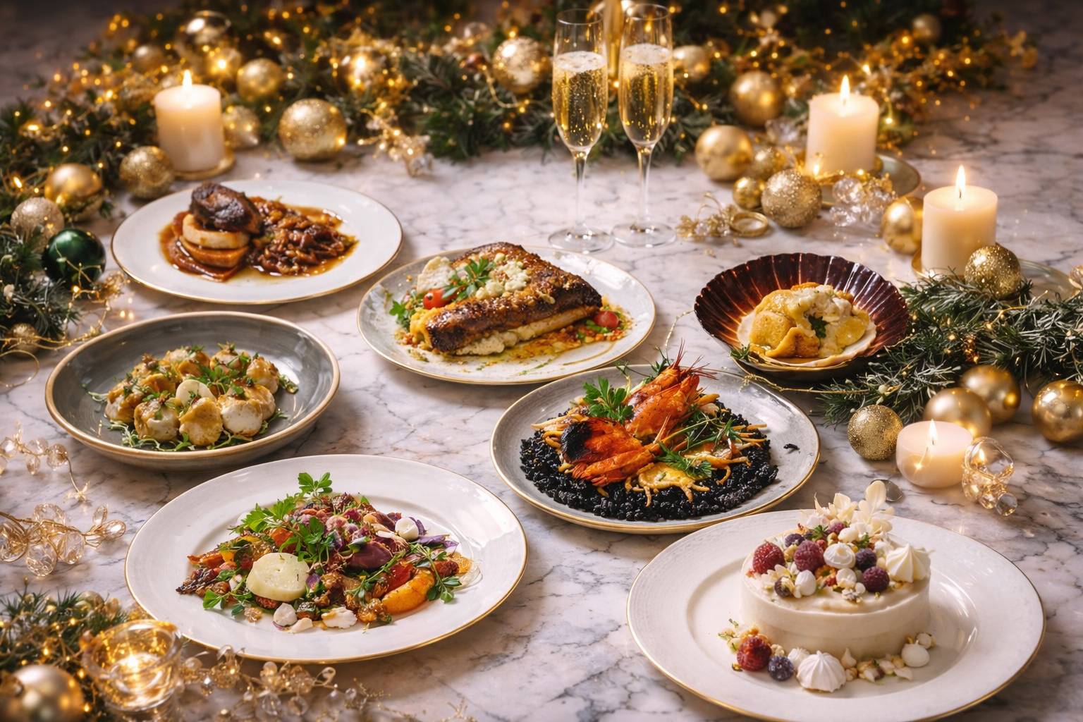 A Chic Menu for the Last Dinner of the Year Gourmet Compilations