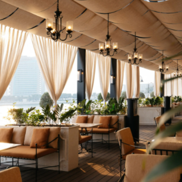 Bar du Port Doha: Where Riviera Elegance Meets Coastal Glamour